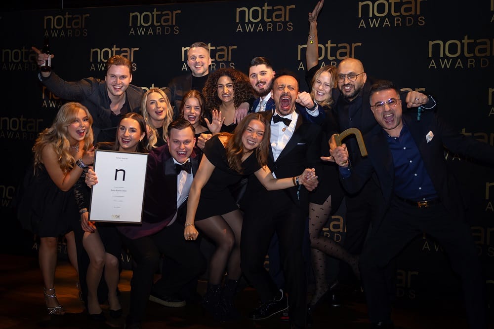 Kickoff och gala för Notar - Mäklarvärlden